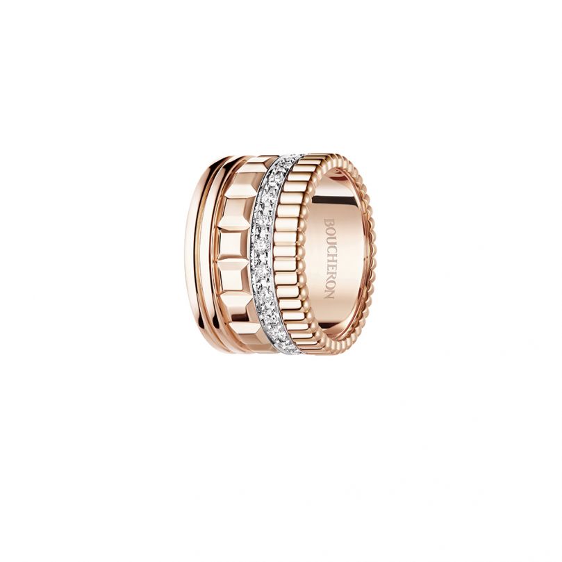 Quatre Radiant Edition large ring Boucheron USA